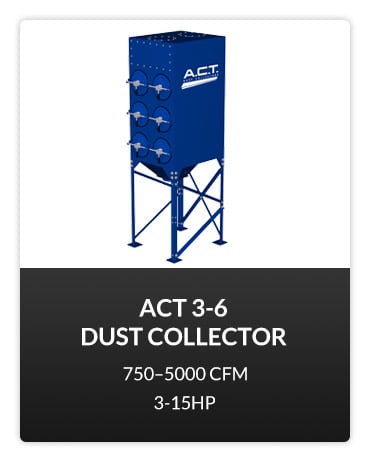Cartridge Dust Collectors | A.C.T. Dust Collectors