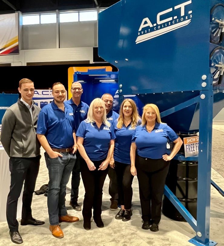 High-Performance Industrial Dust Collectors | A.C.T. Dust Collectors