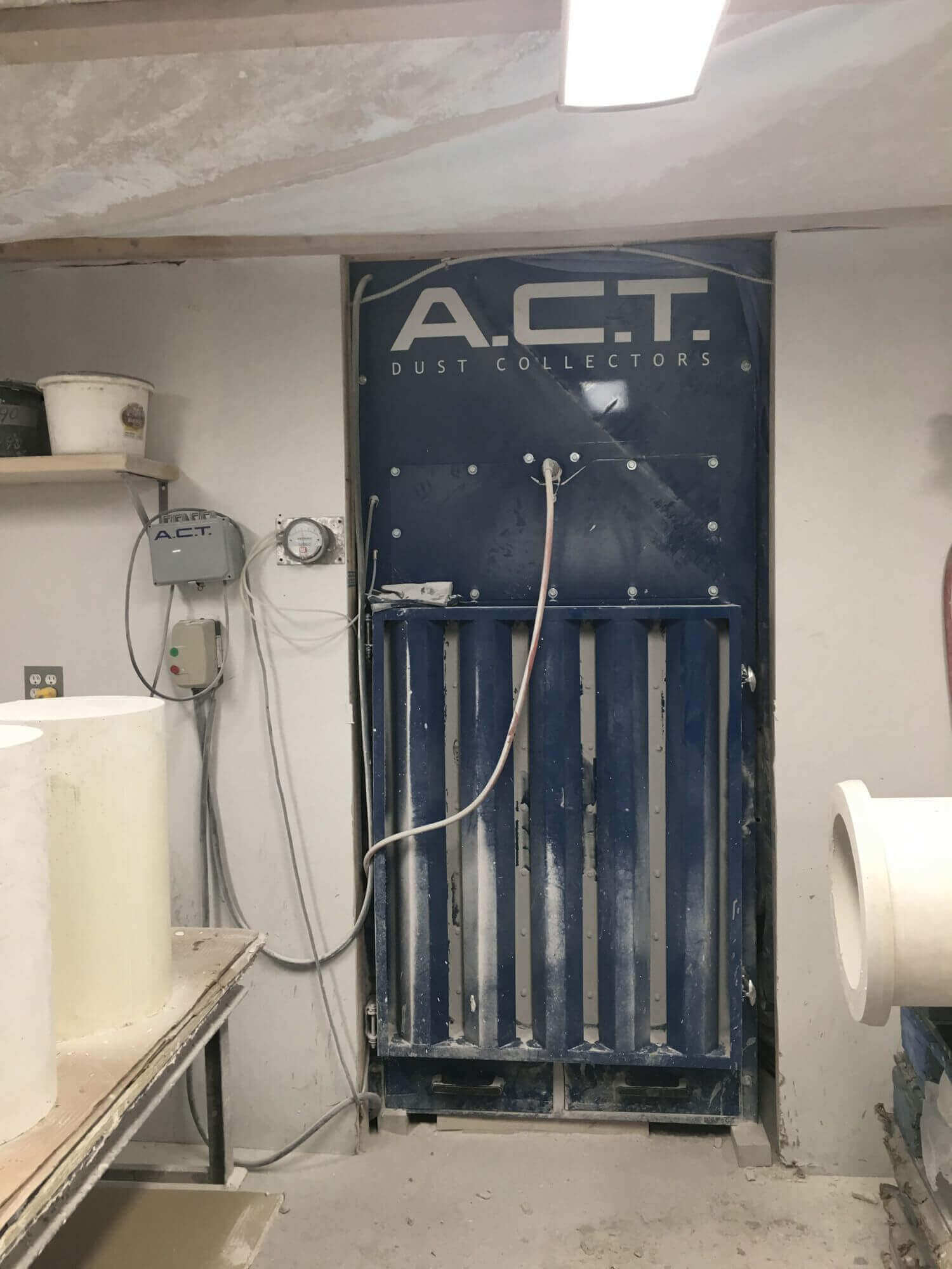 Powder Coating Dust Collector Applications | A.C.T. Dust Collectors