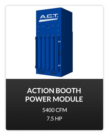 Dust Collection Booth | A.C.T. Dust Collectors
