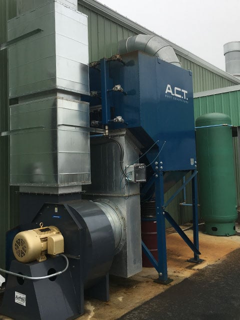 Industrial Grinding Dust Collectors | A.C.T. Dust Collectors