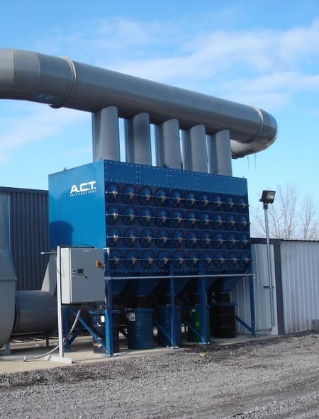 Cartridge Dust Collectors Explained | A.C.T. Dust Collectors