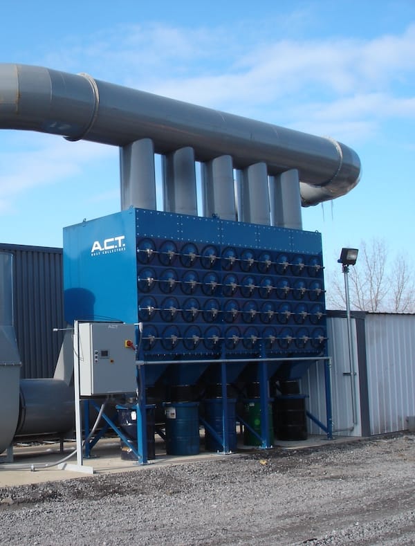 Cartridge Dust Collectors Explained | A.C.T. Dust Collectors