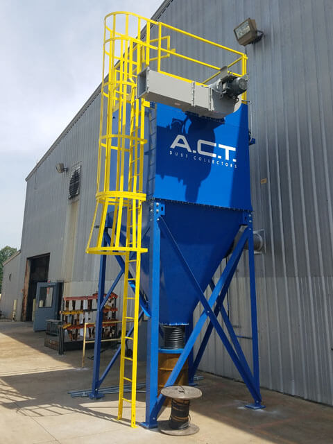Powder Coating Dust Collector Applications | A.C.T. Dust Collectors