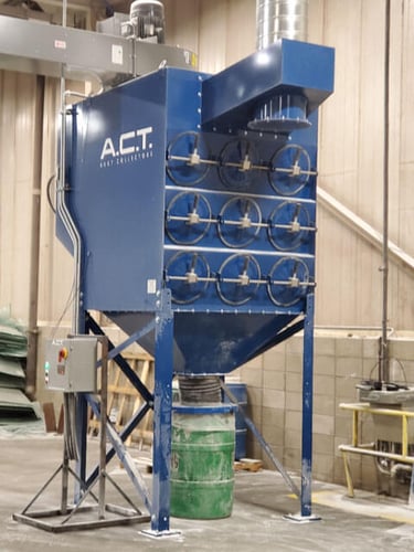 Dust Collectors for Abrasive Blasting or Sandblasting | A.C.T.
