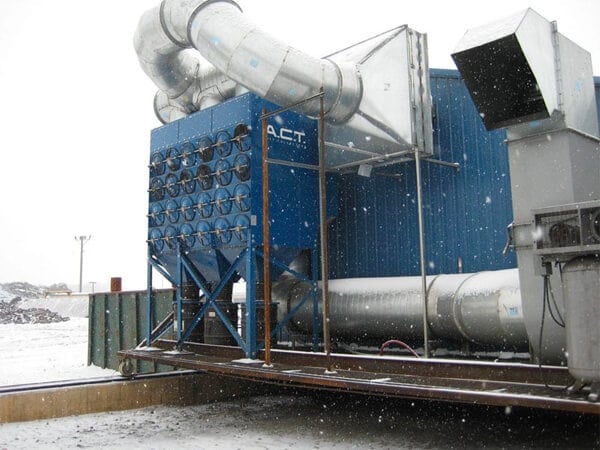 Winterize Your Facility and Outdoor Dust Collector | A.C.T. Dust Collectors